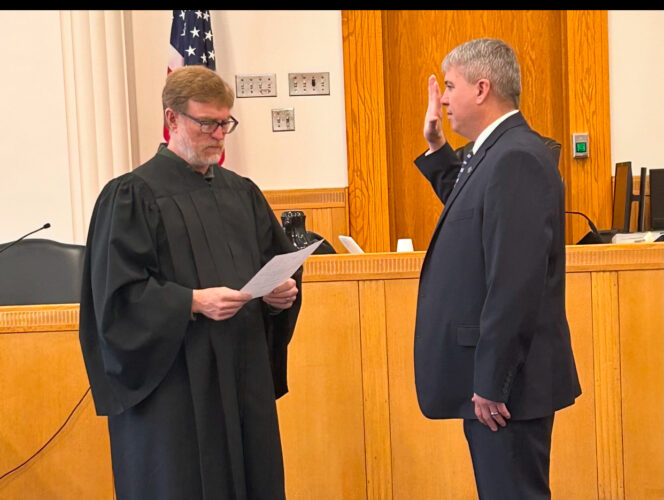 New Marshall County Commissioner McLaughlin Sworn In | News, Sports ...